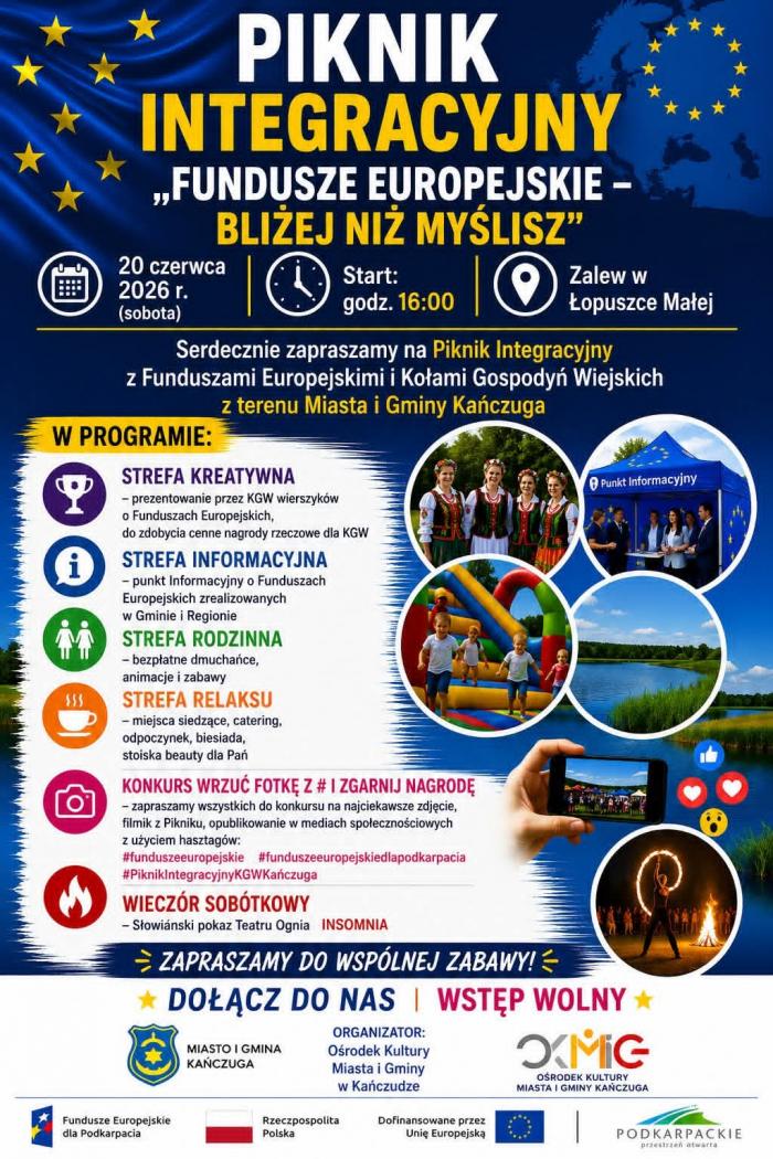 Piknik Integracyjny "Fundusze Europejskie - Bliżej Niż Myślisz" w ...